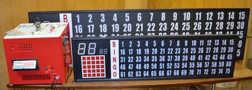 Bingo Machine, Bingo Flashboard, Bingo Equipment